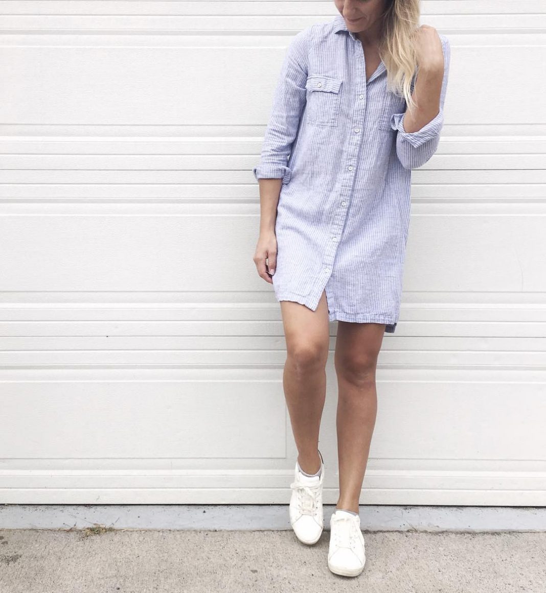 Dress With Sneakers For Women: How To Wear? - LadyLife