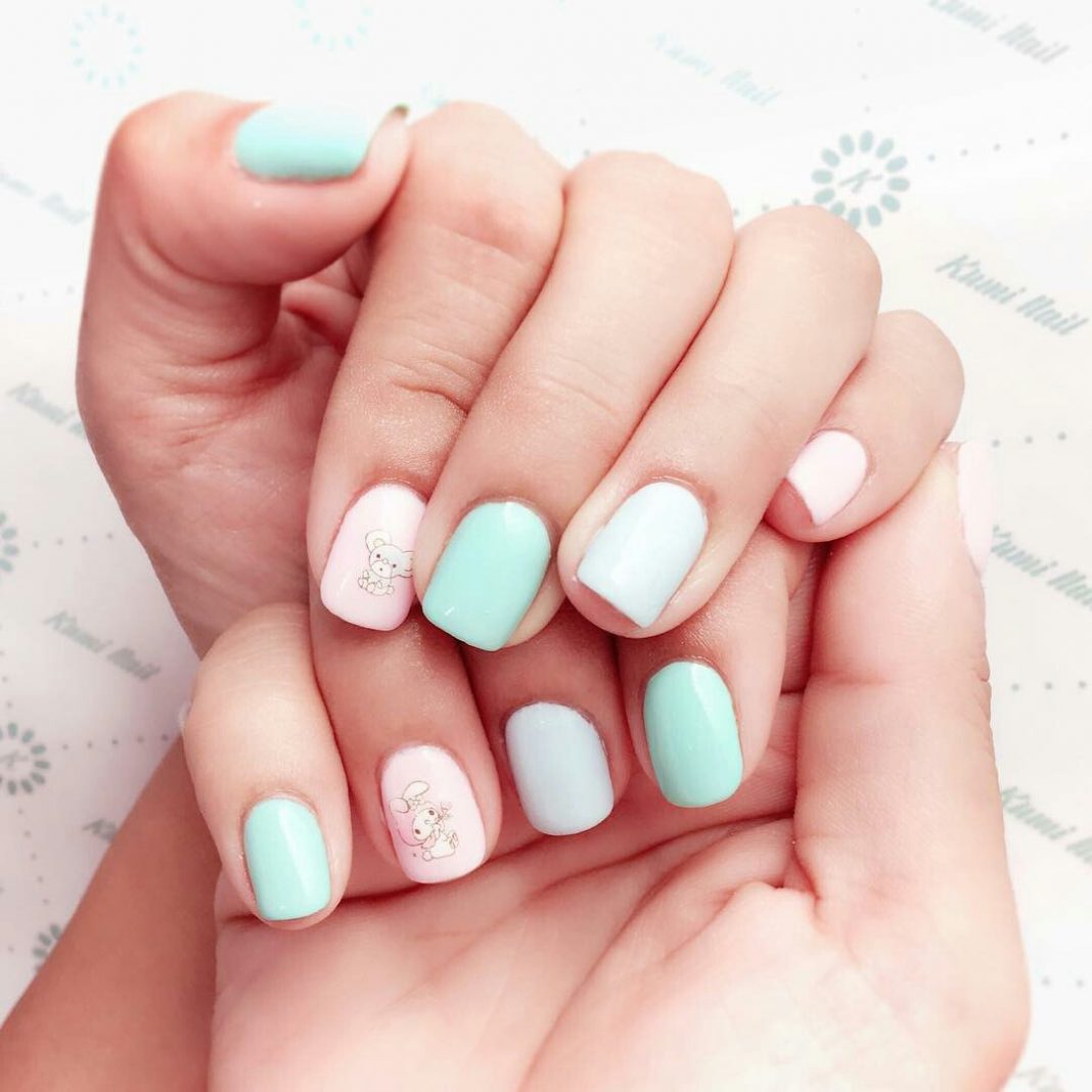 Multi Coloured Nails: New Trend and Best Designs - LadyLife