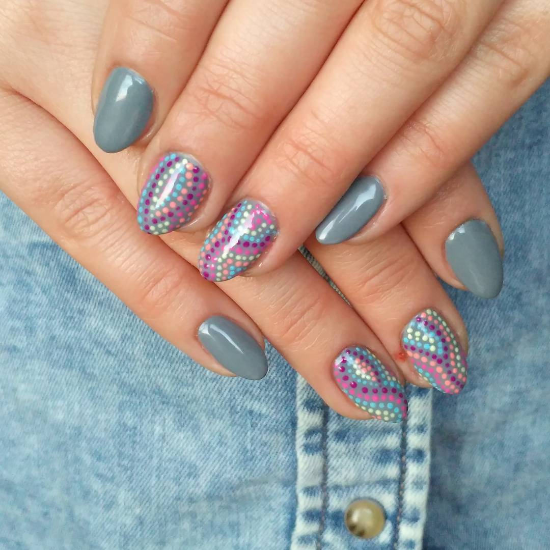 Nail Art With Dotting Tool Step by Step Tutorial LadyLife
