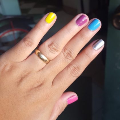 Multi Coloured Nails: New Trend and Best Designs - LadyLife