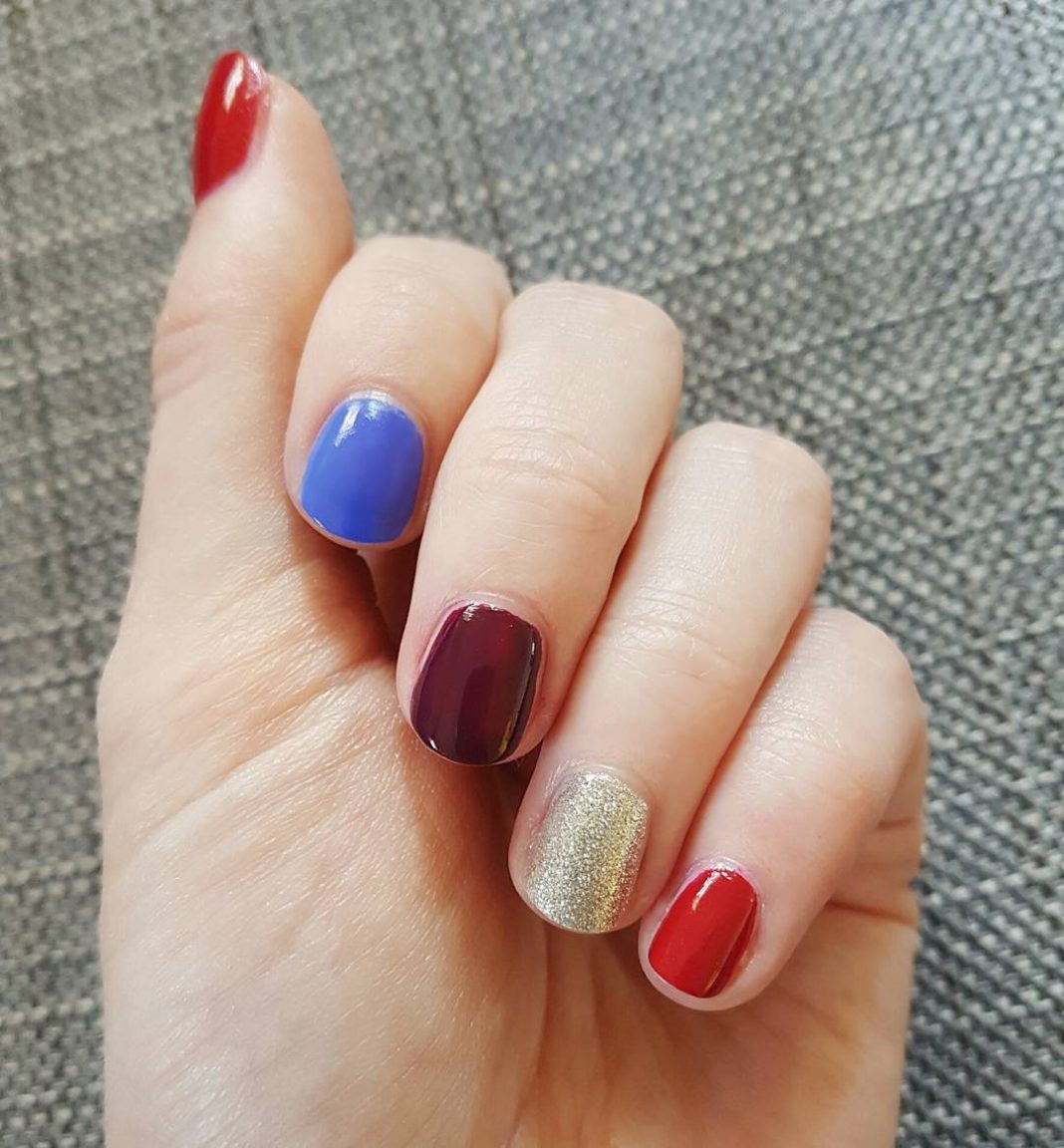 Multi Coloured Nails: New Trend and Best Designs - LadyLife