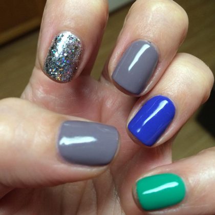 Multi Coloured Nails: New Trend and Best Designs - LadyLife