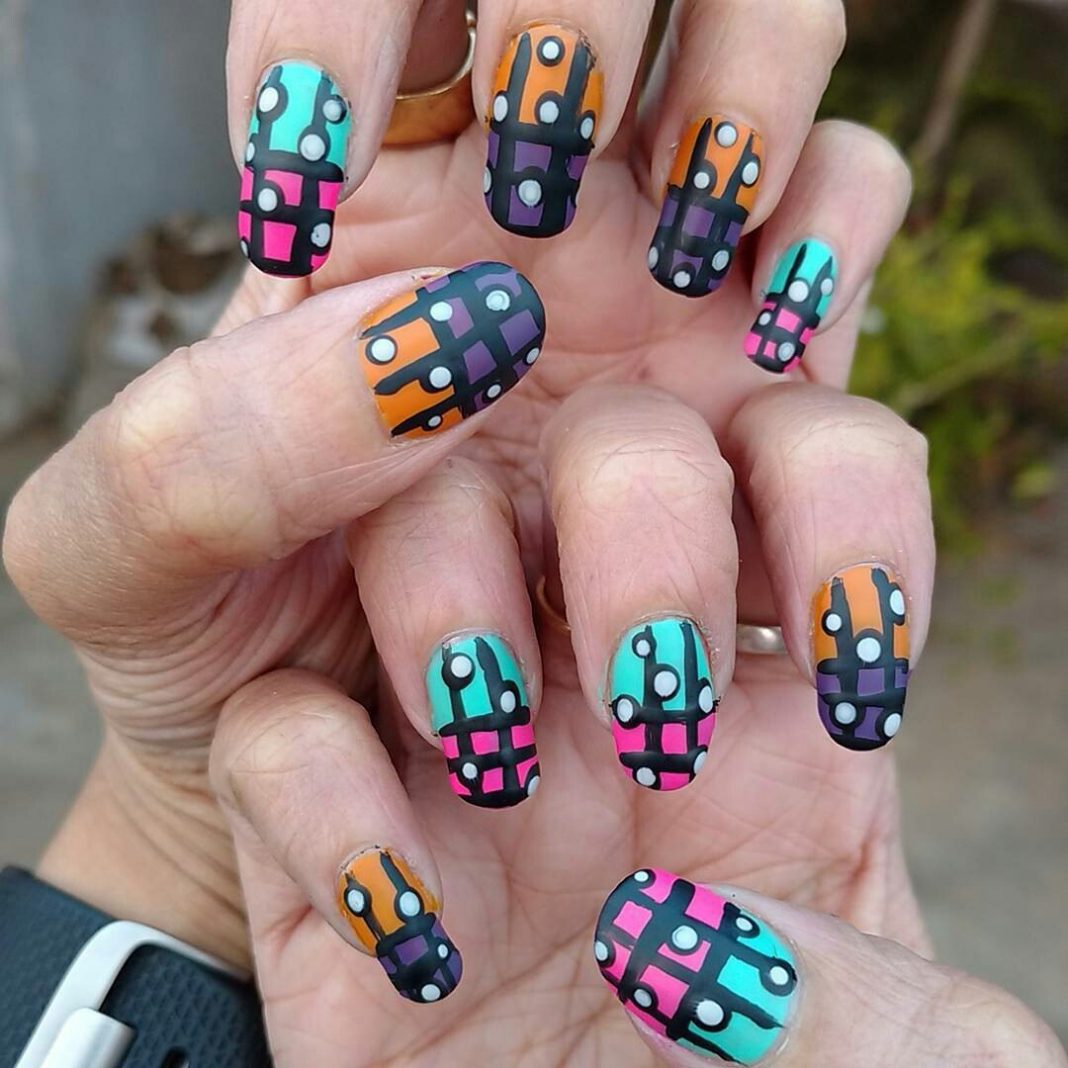Multi Coloured Nails: New Trend and Best Designs - LadyLife