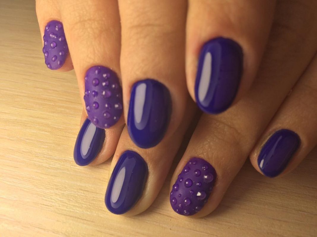 Water Drop Nails: How to Do Water Droplet Nail Art - LadyLife