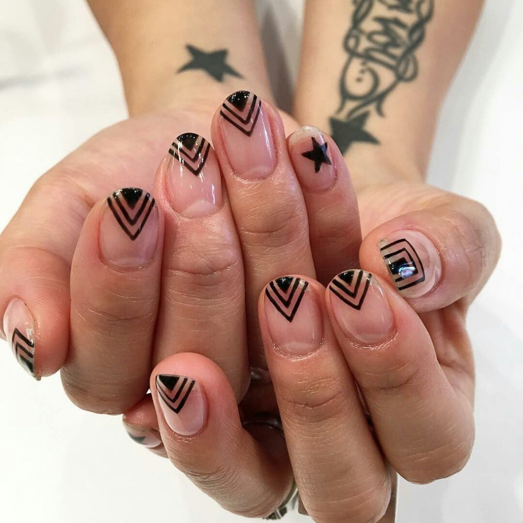 Negative Space Nails Art: The Best Tutorial - LadyLife