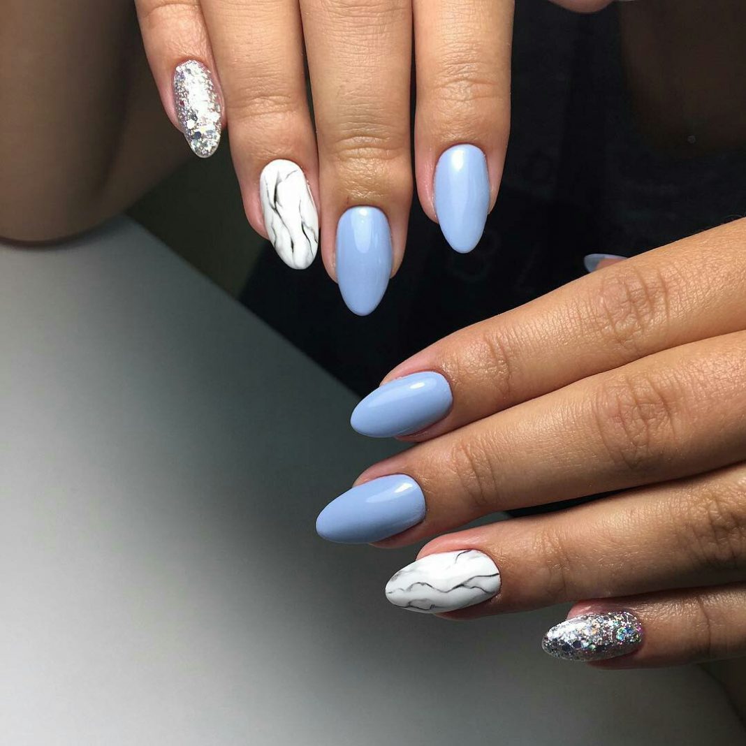 Water Nail Art: How to Do Water Marble Nail Art - LadyLife