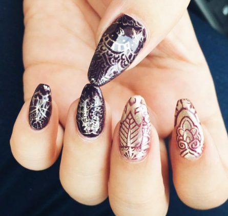 How To Apply Henna On Nails: Great Design With Tutorial - LadyLife