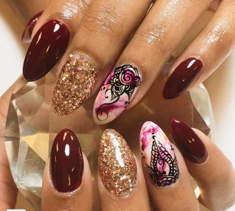 How To Apply Henna On Nails: Great Design With Tutorial - LadyLife