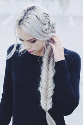 18 Best Rose Hairstyles Ideas for Long Hair [with Tutorial] - LadyLife