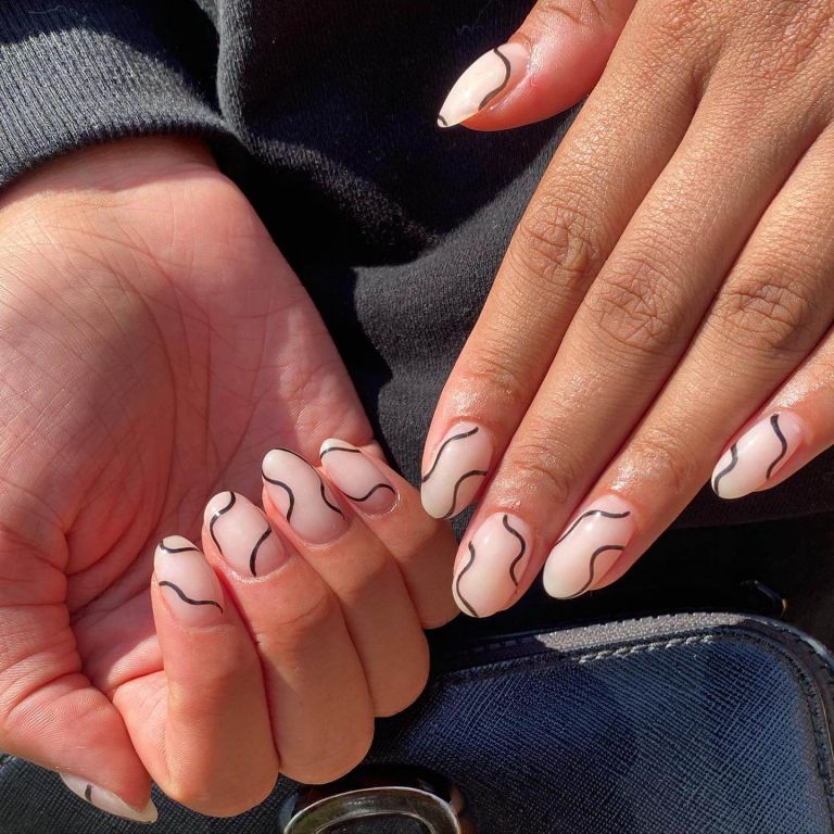 Swirl Nail Designs: 120+ Best Nail Art Ideas with Swirls - LadyLife