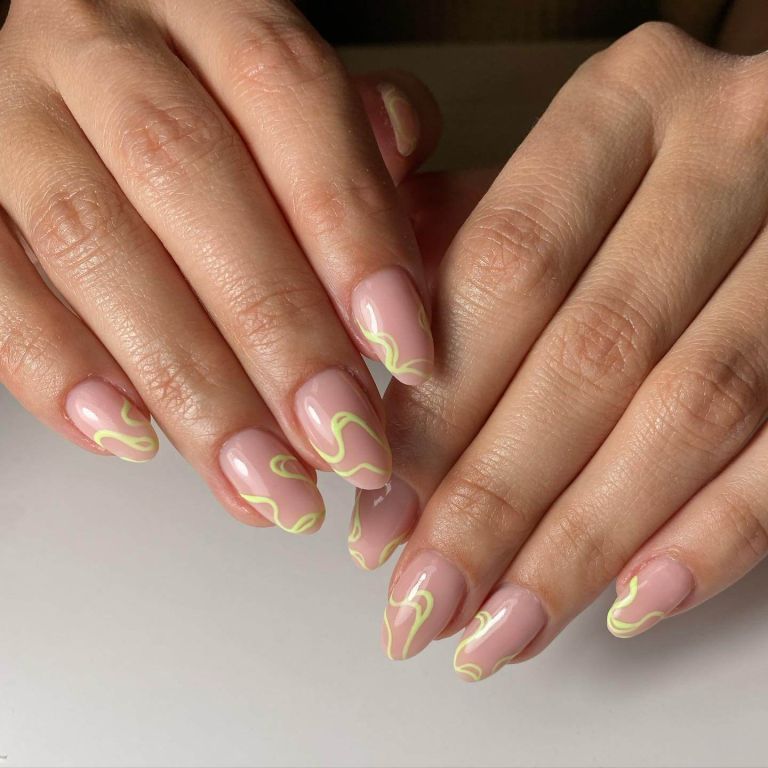 Swirl Nail Designs: 120+ Best Nail Art Ideas with Swirls - LadyLife