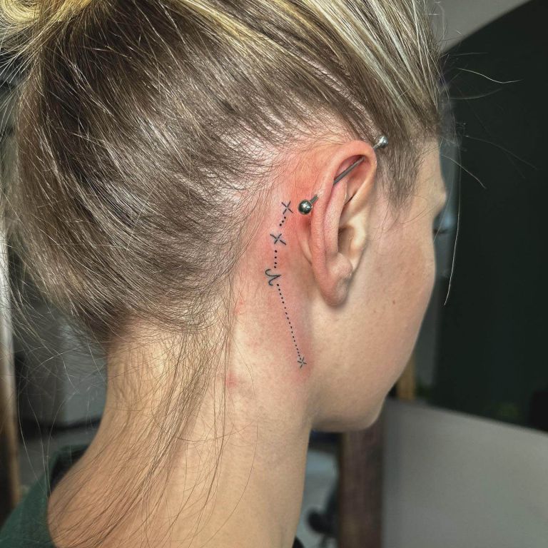 Behind the Ear Tattoos for Women: Top 55+ Designs Ideas - LadyLife