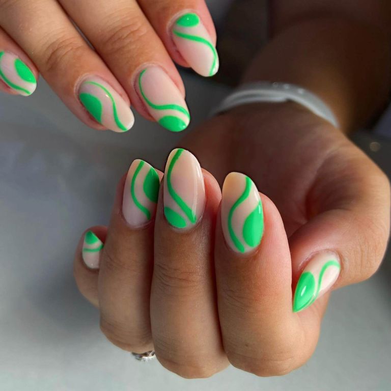 Swirl Nail Designs: 120+ Best Nail Art Ideas with Swirls - LadyLife