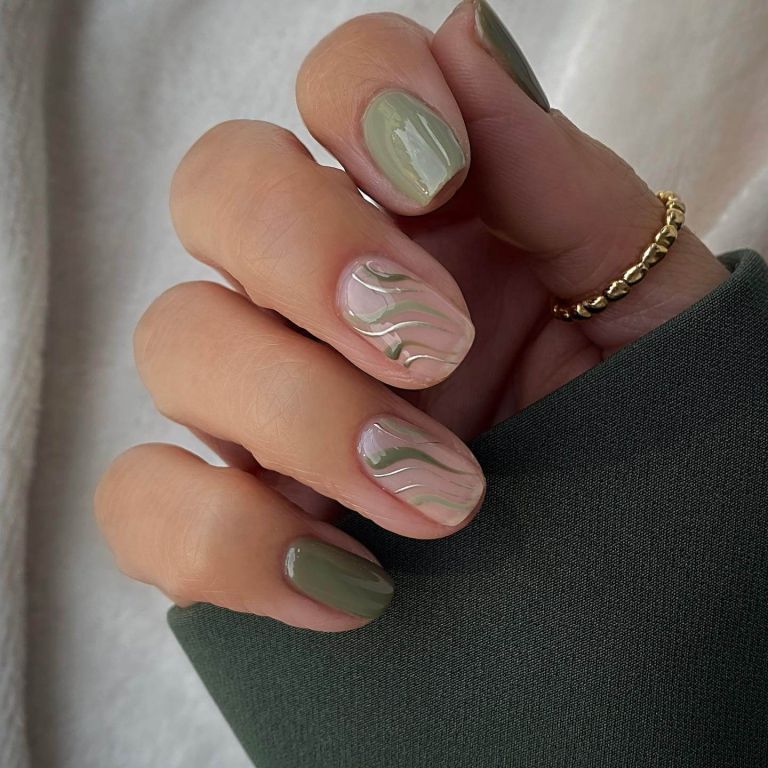 Swirl Nail Designs: 120+ Best Nail Art Ideas with Swirls - LadyLife