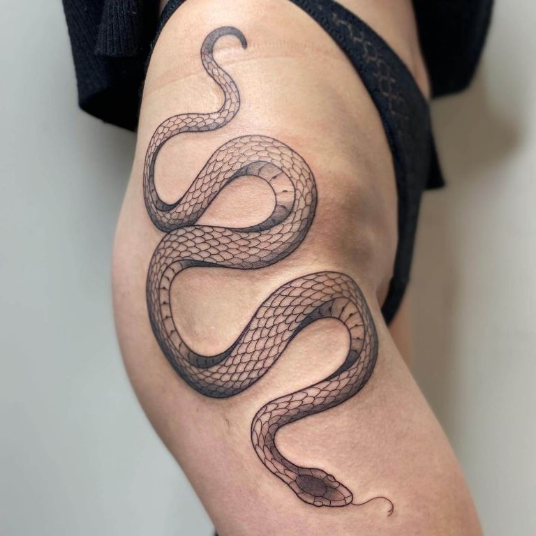 Snake Tattoos For Women: 70+ Best Ideas [with Meaning] - LadyLife