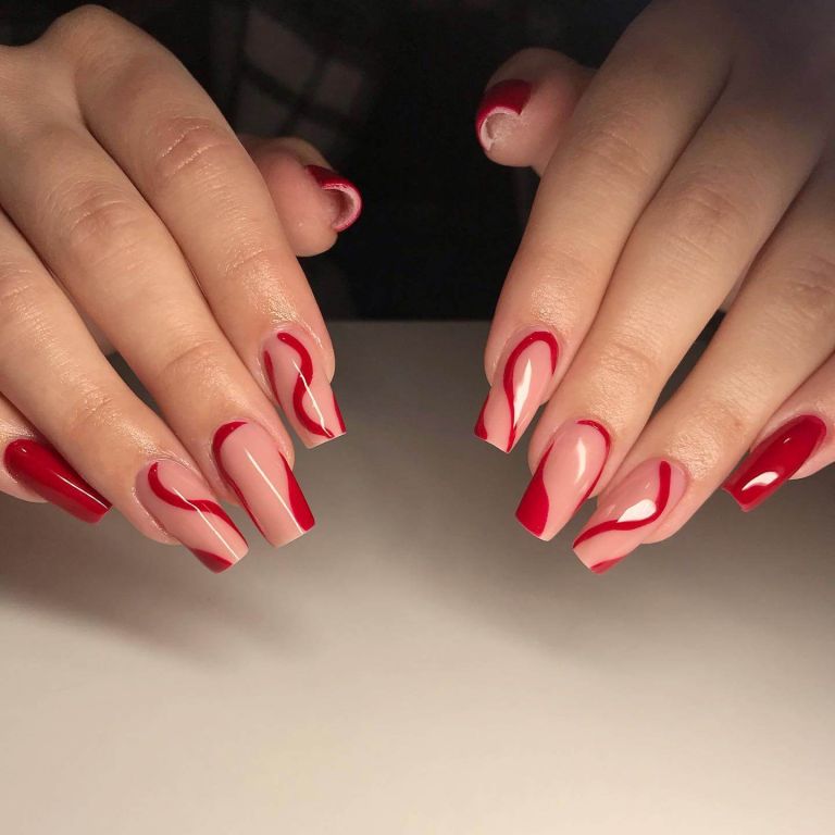 Swirl Nail Designs: 120+ Best Nail Art Ideas with Swirls - LadyLife