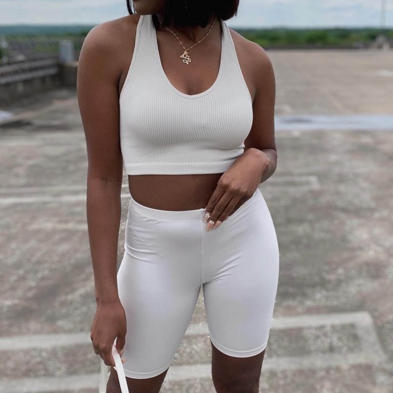 Biker Shorts Outfits 80 Ideas What To Wear With Biker Shorts Ladylife