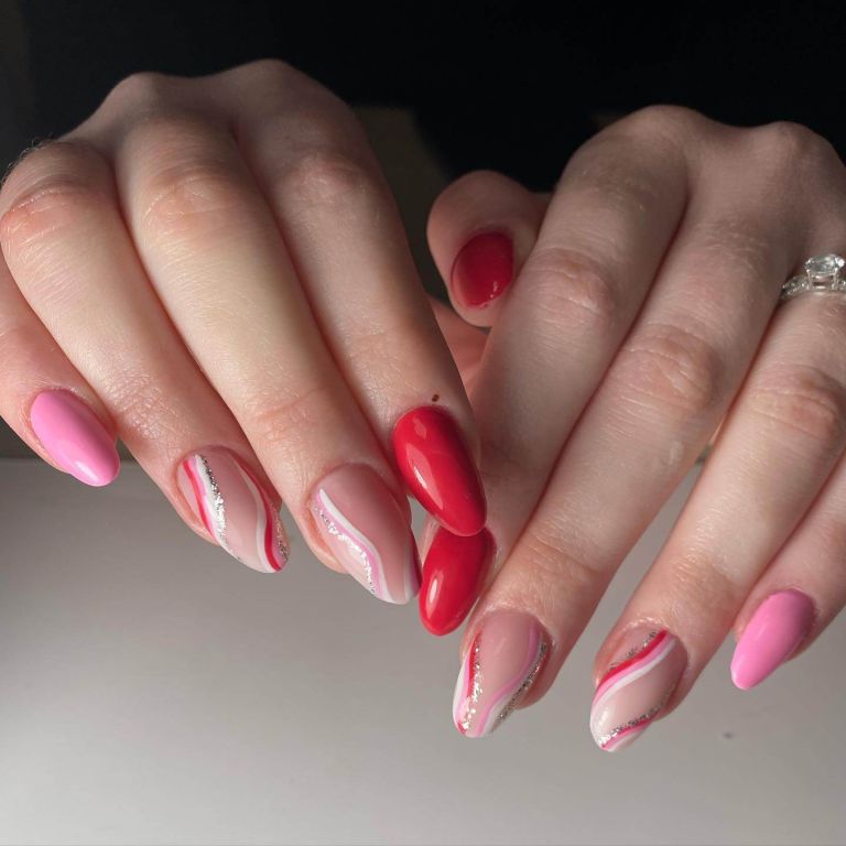 Swirl Nail Designs: 120+ Best Nail Art Ideas with Swirls - LadyLife