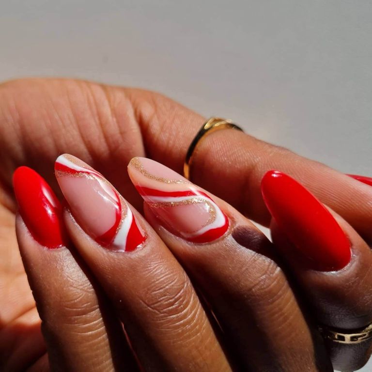 Swirl Nail Designs: 120+ Best Nail Art Ideas with Swirls - LadyLife